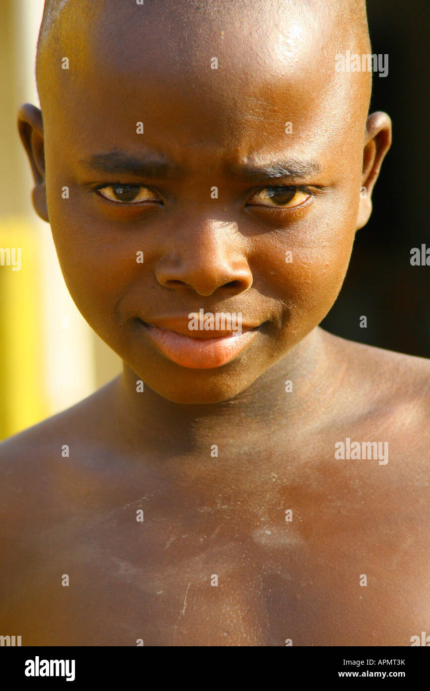A Ugandan Boy in Kampala, Uganda Stock Photo - Alamy