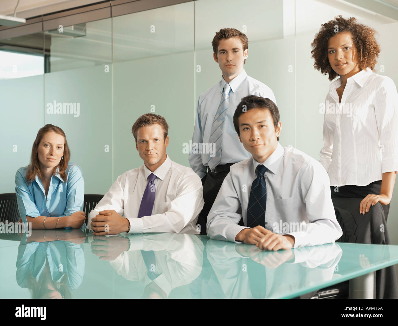 Conference young professionals table hi-res stock photography and ...