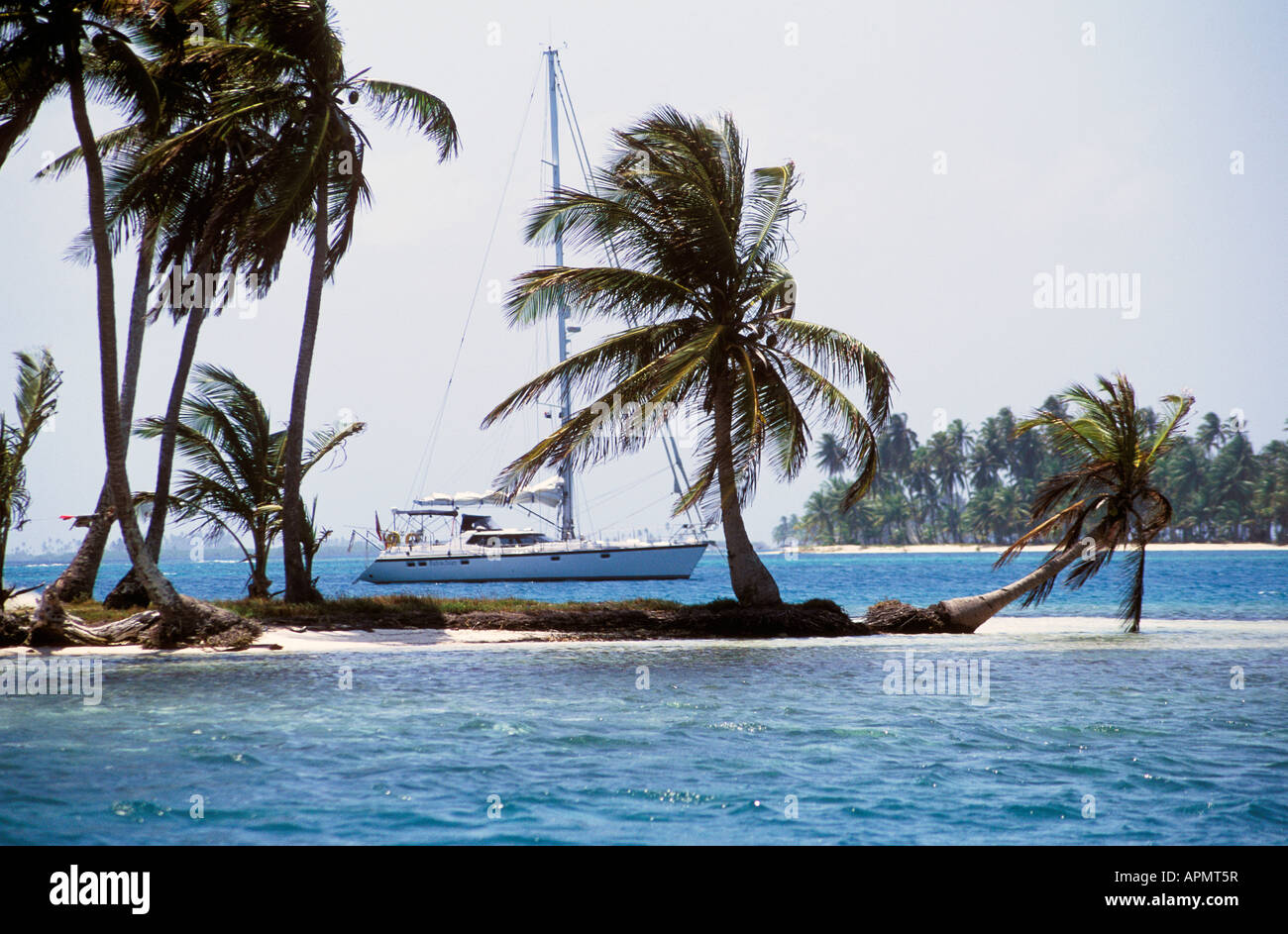 Boat in Panama Islands Stock Photo - Alamy
