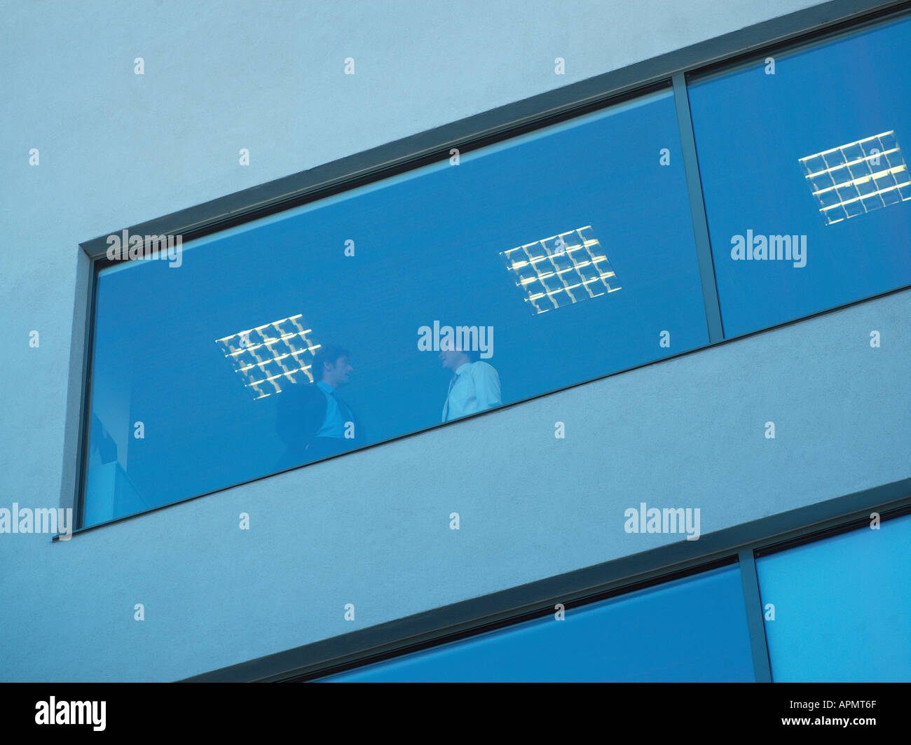 Talking through a window hi-res stock photography and images - Alamy