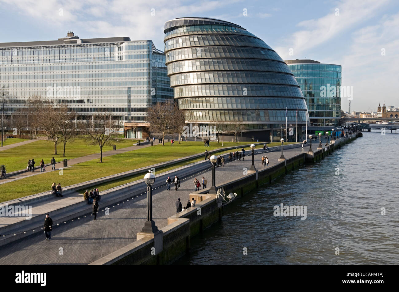 Ken livingstone at the headquarters of the london assembly hi-res stock ...