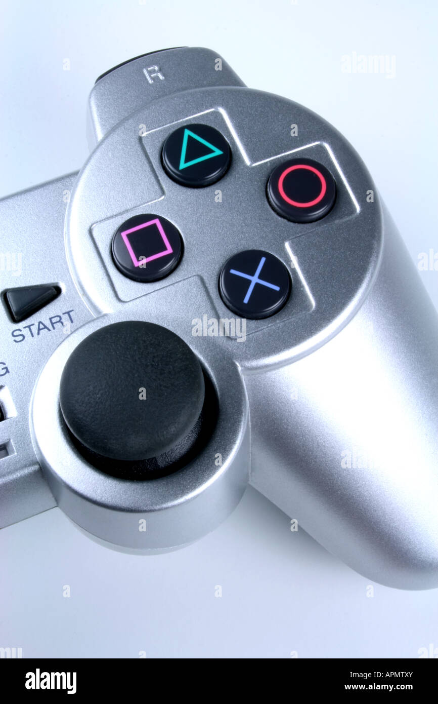 close up of playstation controller Stock Photo - Alamy