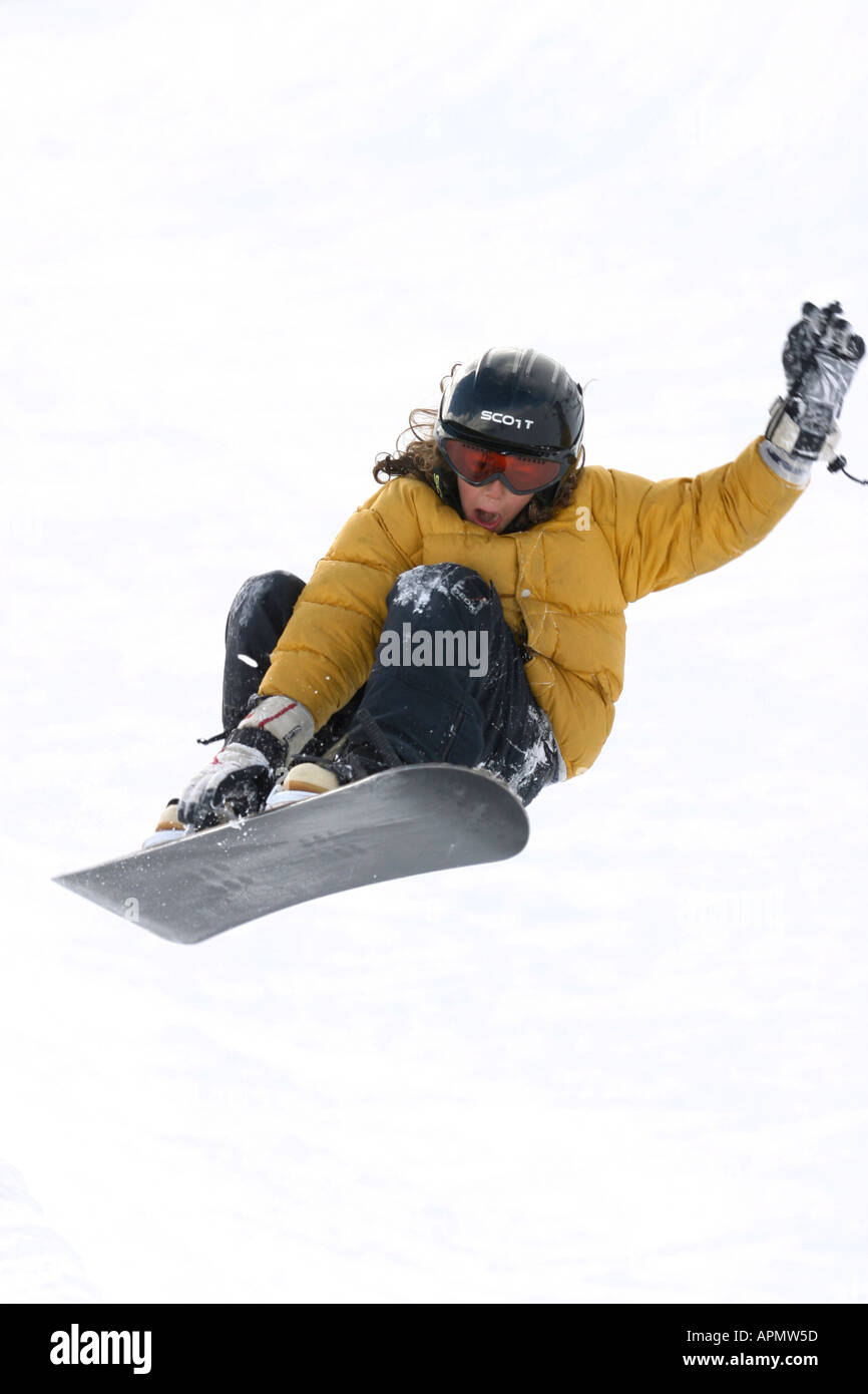 Snowboarding action Cut Out Stock Images & Pictures - Alamy