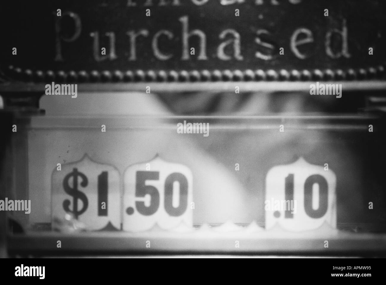 Traditional cash register Black and White Stock Photos & Images - Alamy