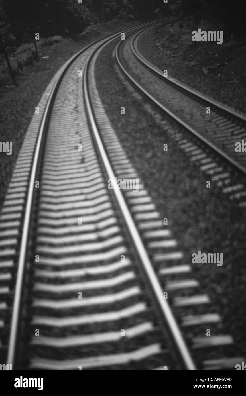 Winding Train Tracks High Resolution Stock Photography and Images - Alamy