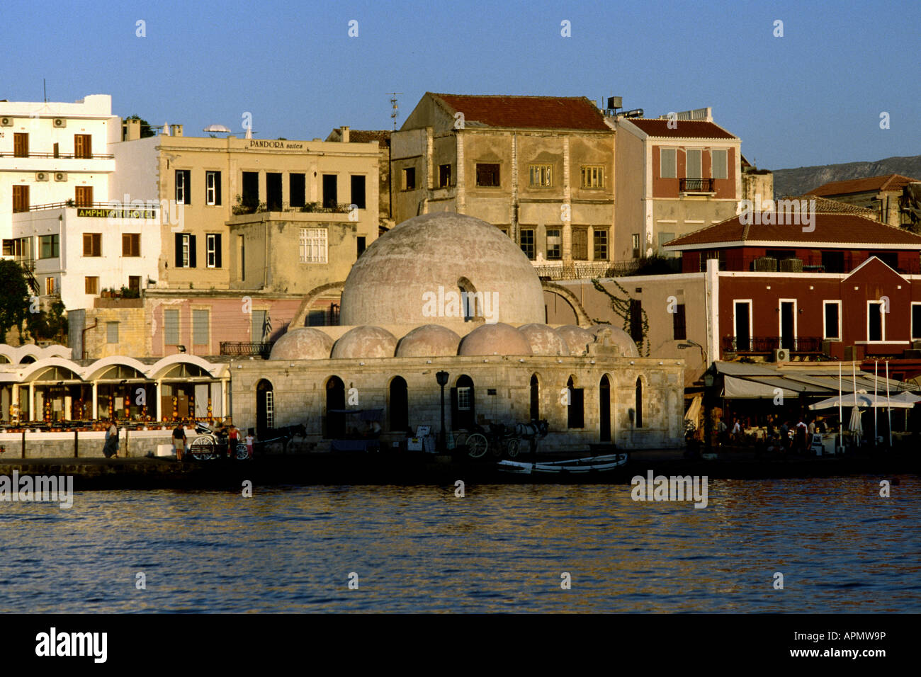 Mosque of the Janissaries, Chania, Crete Stock Photo - Alamy