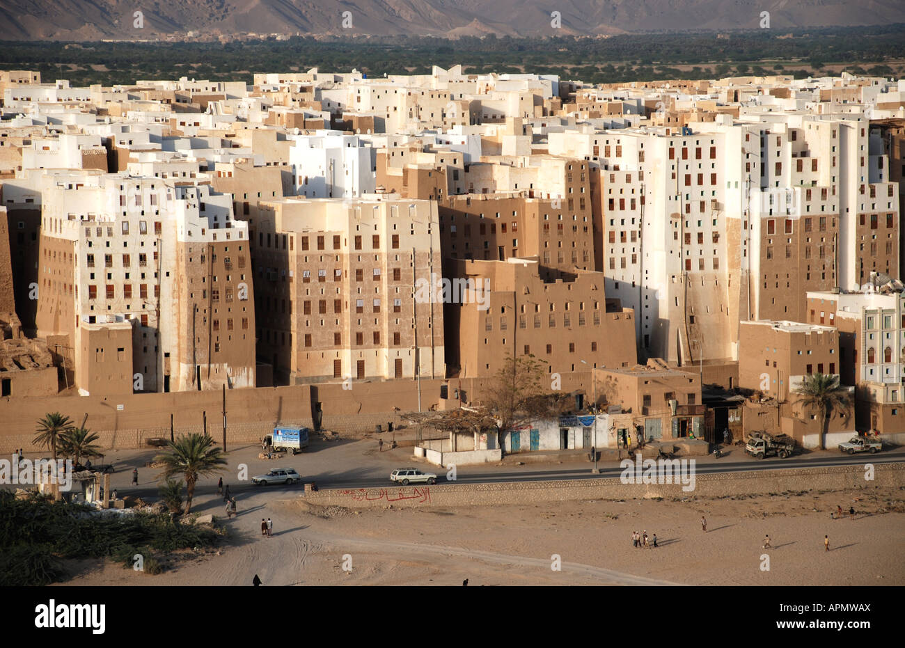 View of Shibam Hadramout, Yemen Stock Photo - Alamy