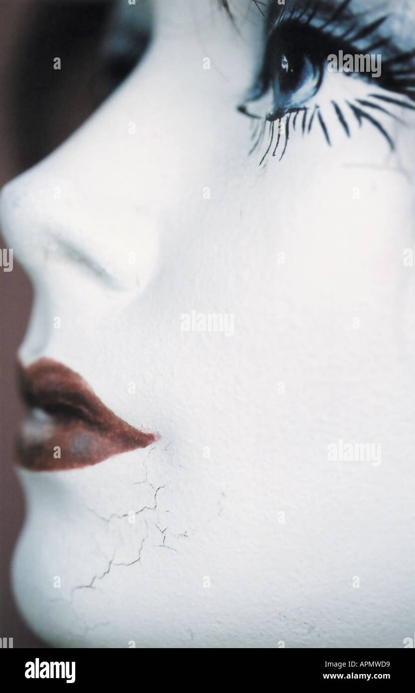 Profile of a dummy Stock Photo - Alamy