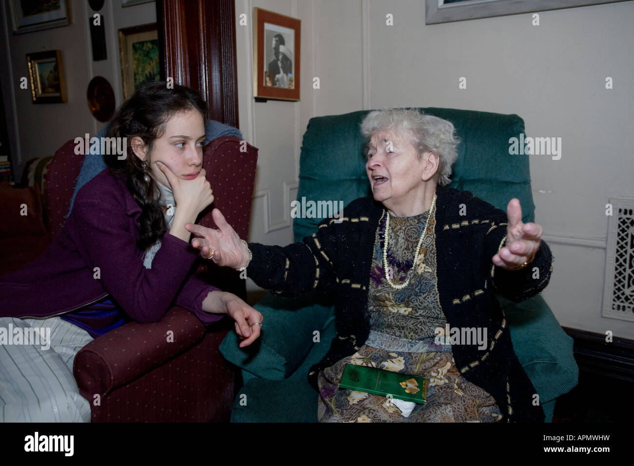 92 year old woman hi-res stock photography and images - Alamy