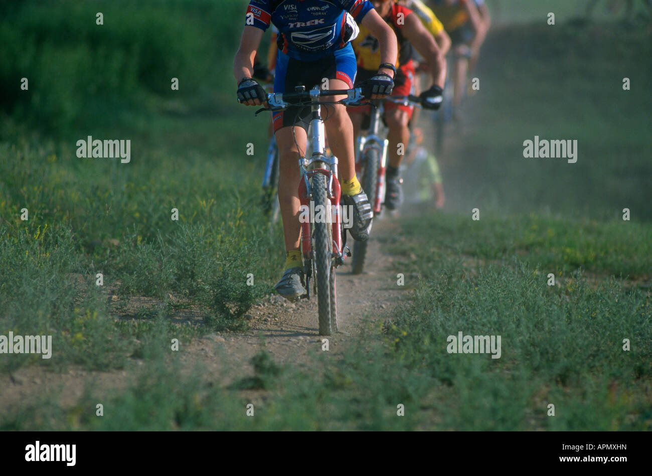Mountain bike race Boulder Colorado Stock Photo - Alamy