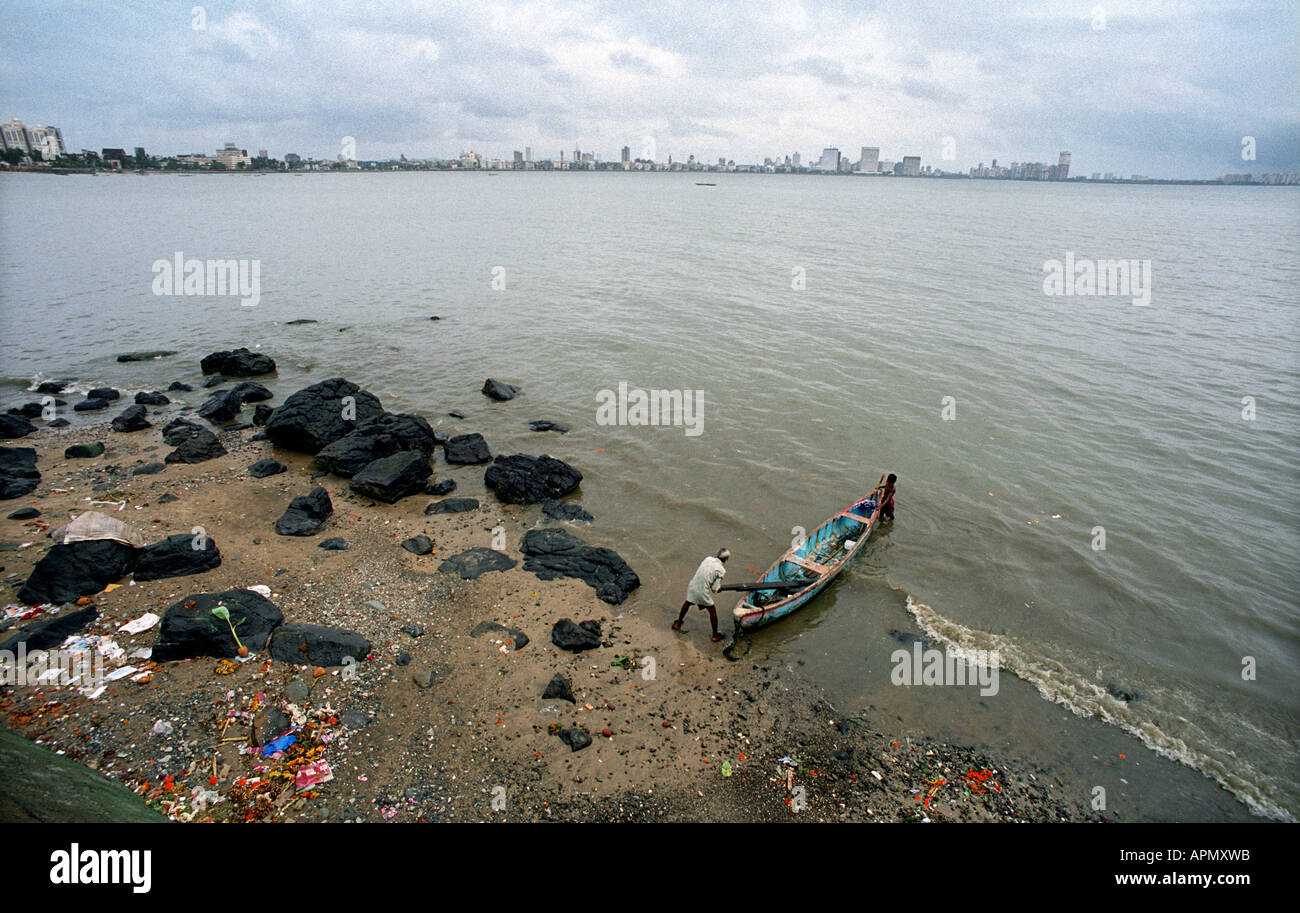 INDIA MUMBAI BOMBAY BACK BAY 2006 Stock Photo - Alamy