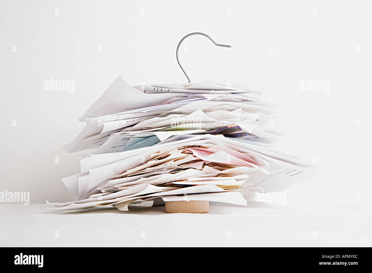 Stack of receipts Stock Photo - Alamy
