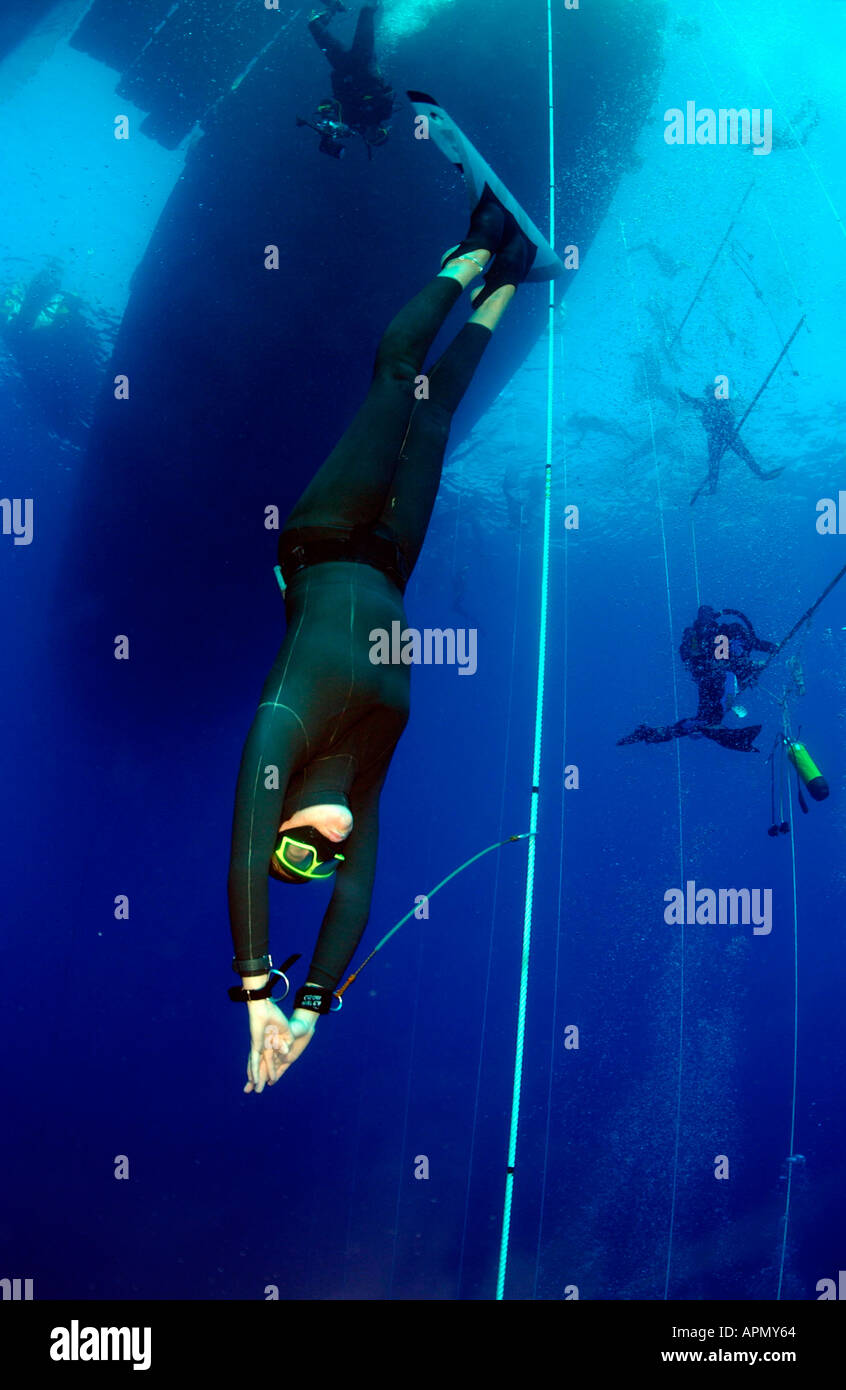 WORLD FREEDIVING CHAMPIONSHIPS Stock Photo - Alamy