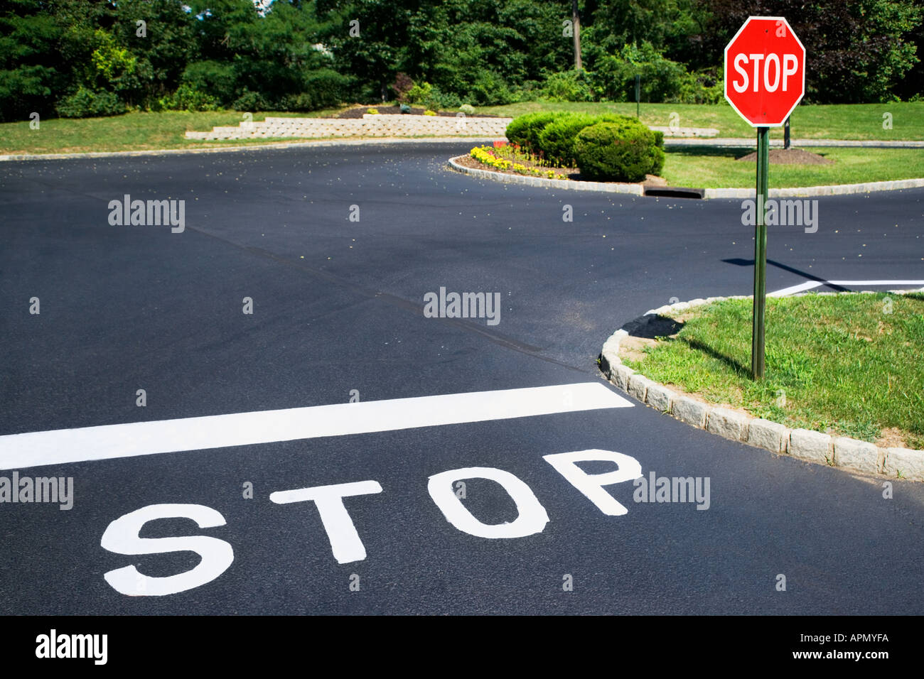 Stop signs hi-res stock photography and images - Alamy