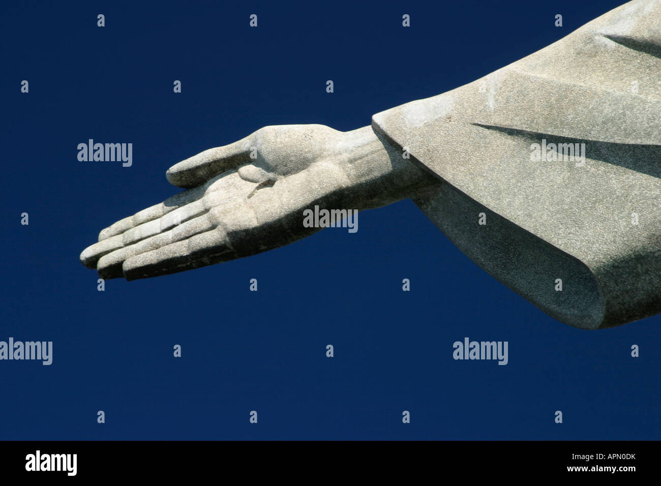 The Hand Of Christ The Redeemer, Cristo Redentor, Rio De Janeiro Brazil ...