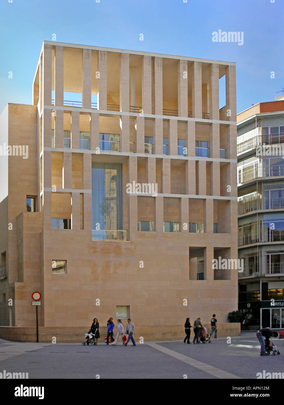 Moneo building in Murcia Stock Photo - Alamy