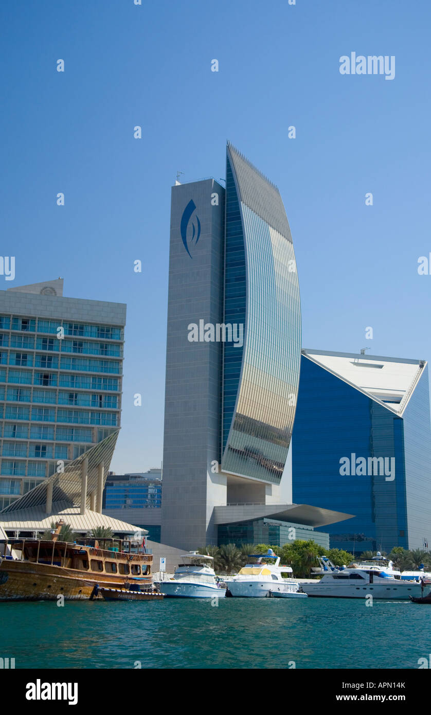 National Bank of Dubai building, Dubai, United Arab Emirates Stock ...