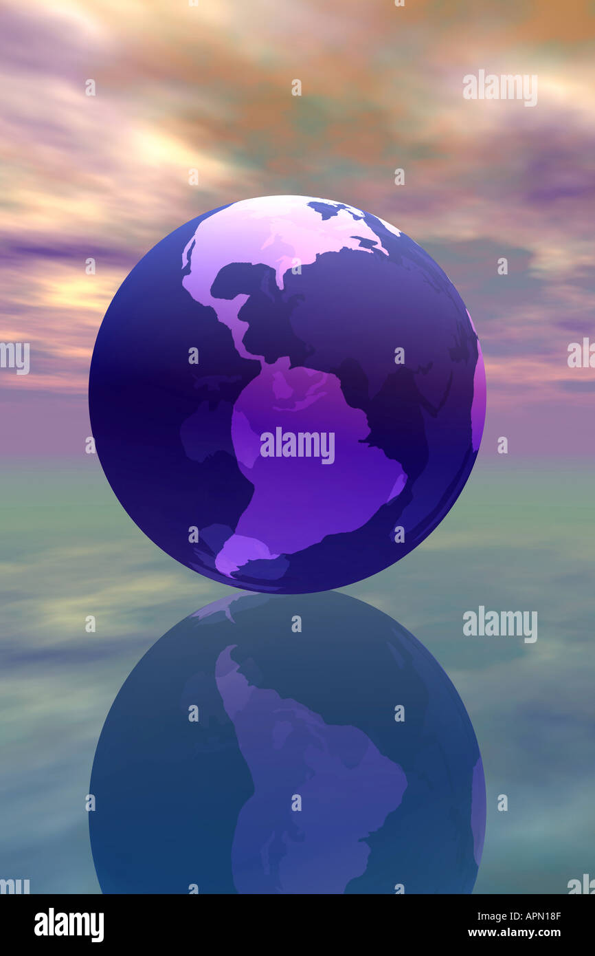 Floating continent hi-res stock photography and images - Alamy