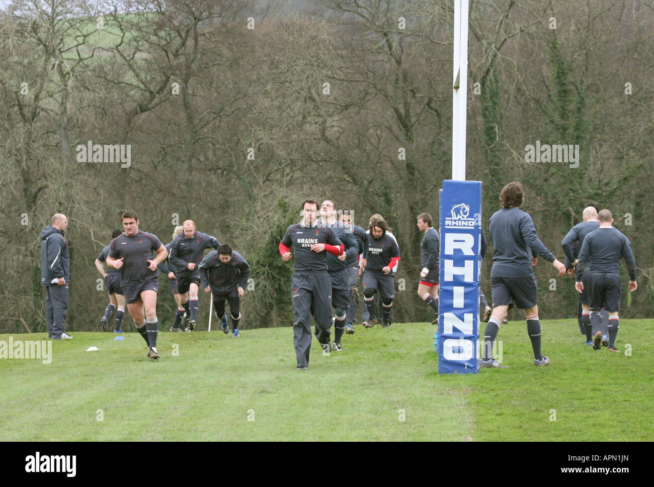 Rugby ground pitch hi-res stock photography and images - Alamy