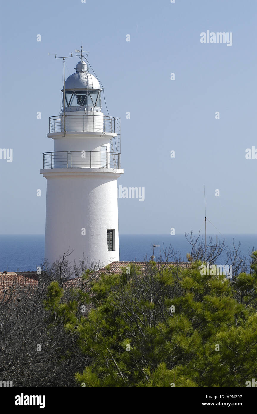 Lighthouse of Capdepera Stock Photo - Alamy