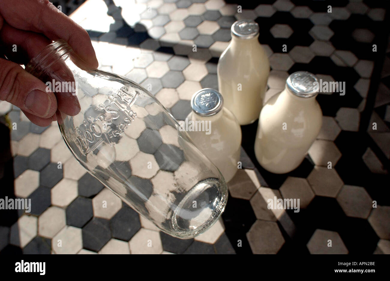 Three pints please Stock Photo - Alamy