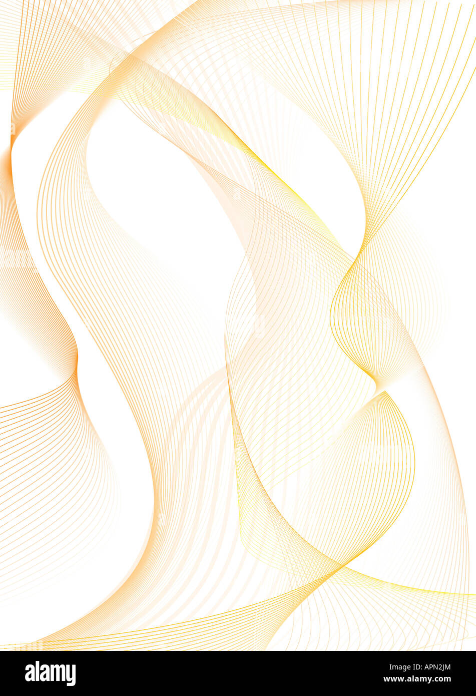 Subtle orange and white wave background ideal to place text over Stock ...