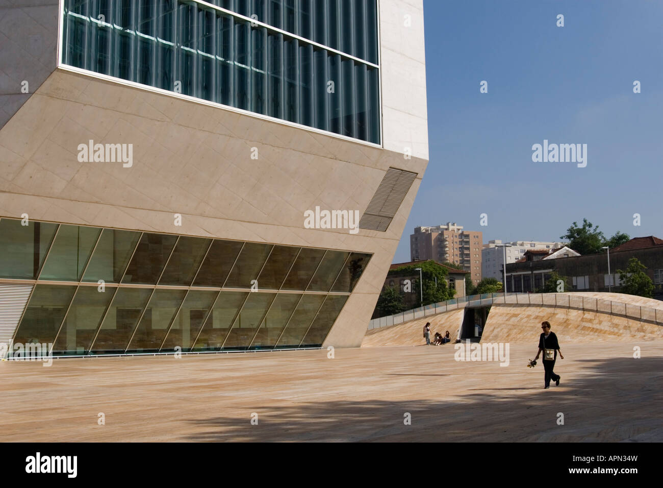 Casa da Musica house of music concert hall building in Porto Portugal ...