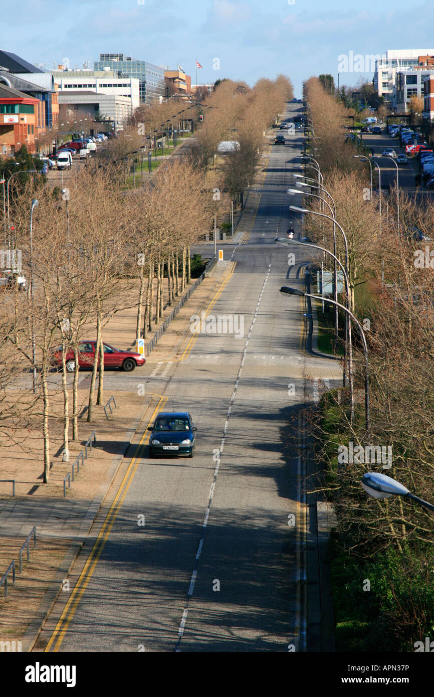 silbury boulevard Milton Keynes town centre Buckinghamshire South East ...