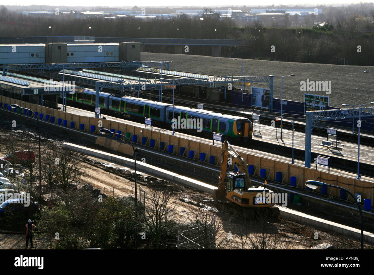 Milton Keynes Railway Station High Resolution Stock Photography and ...