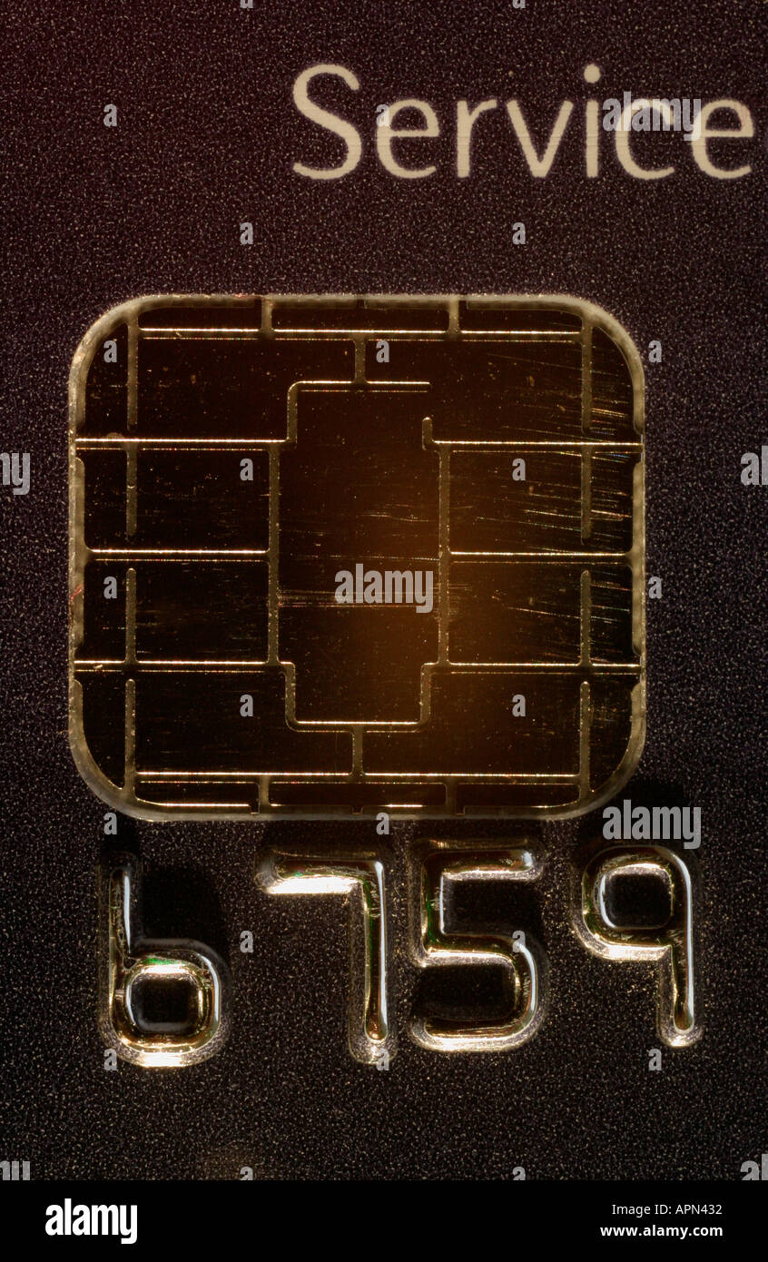 Detail of cash card Stock Photo - Alamy