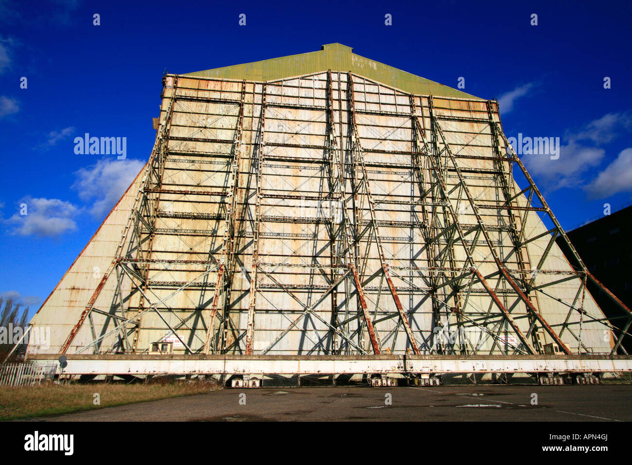 Cardington sheds Bedford, bedfordshire used for Airship construction ...