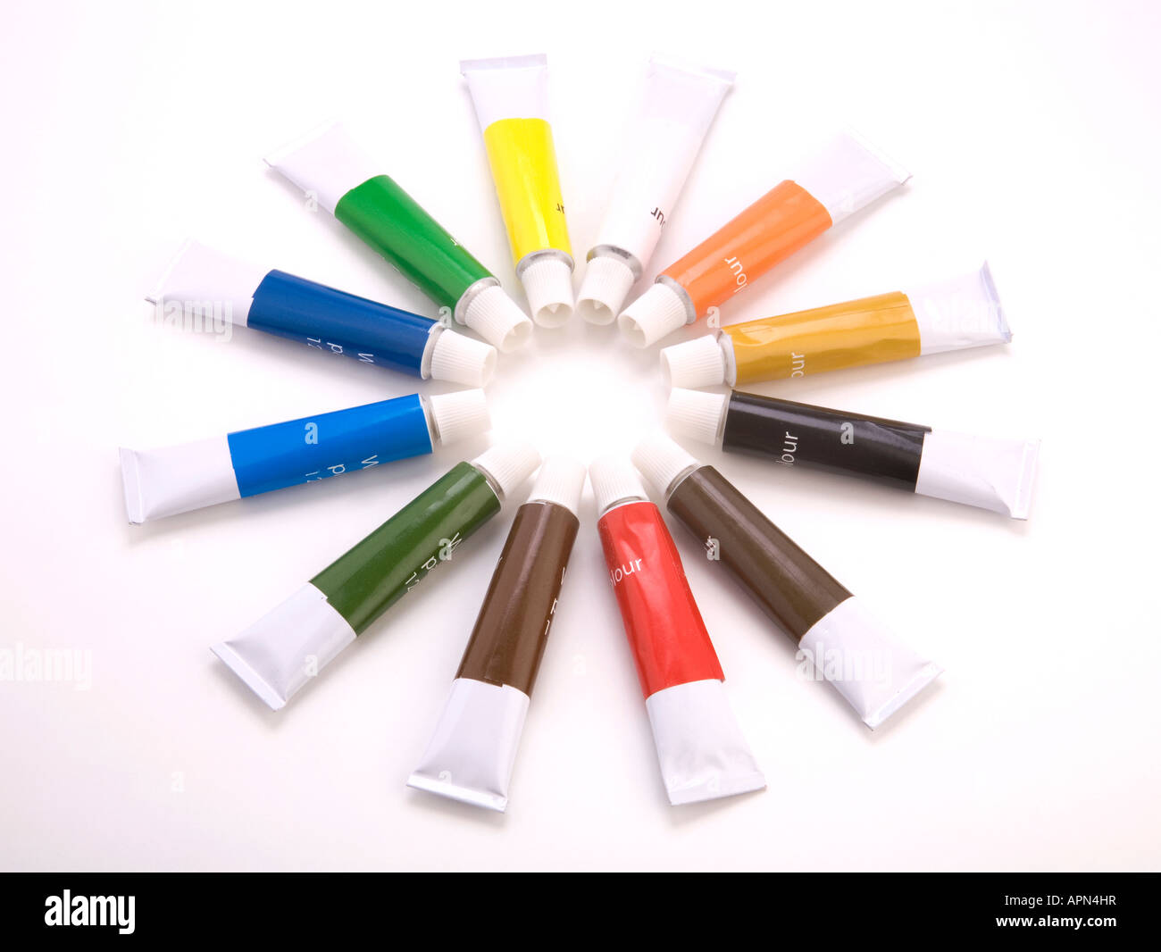 Primary colours paints hi-res stock photography and images - Alamy