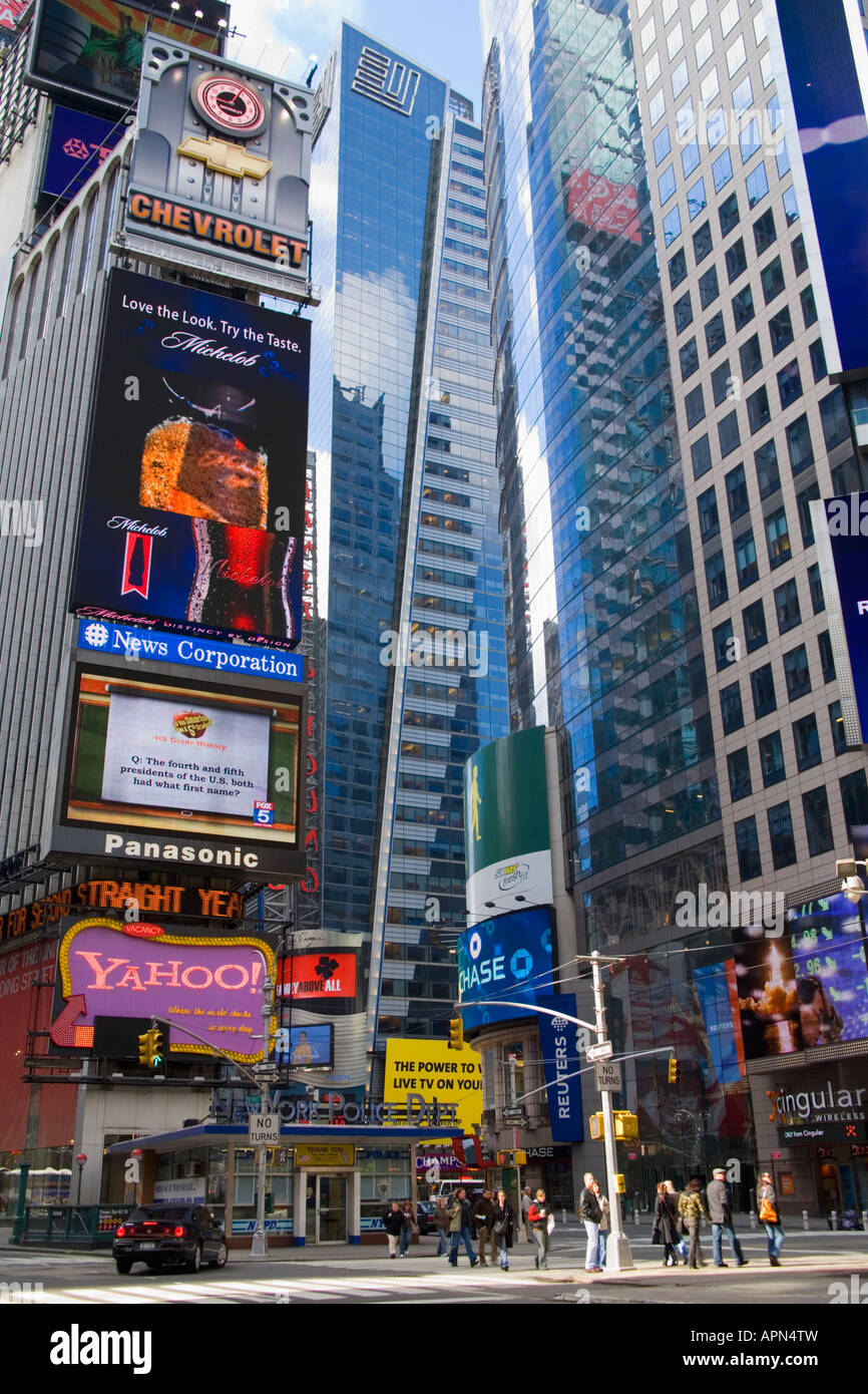 Times Square, New York, America Stock Photo - Alamy