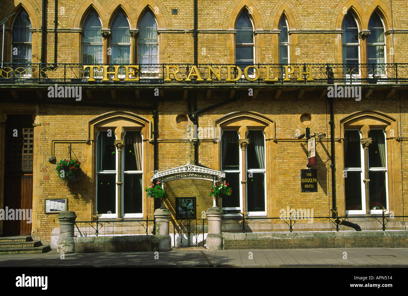 Randolph Hotel Oxford England Stock Photo - Alamy