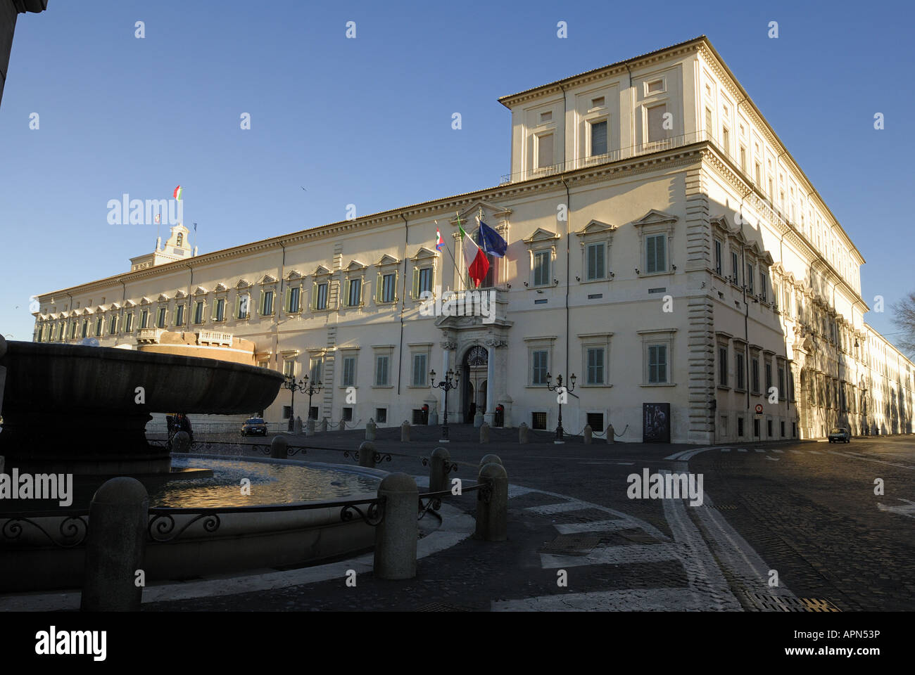 Quirinale Palace in Italy Stock Photo - Alamy