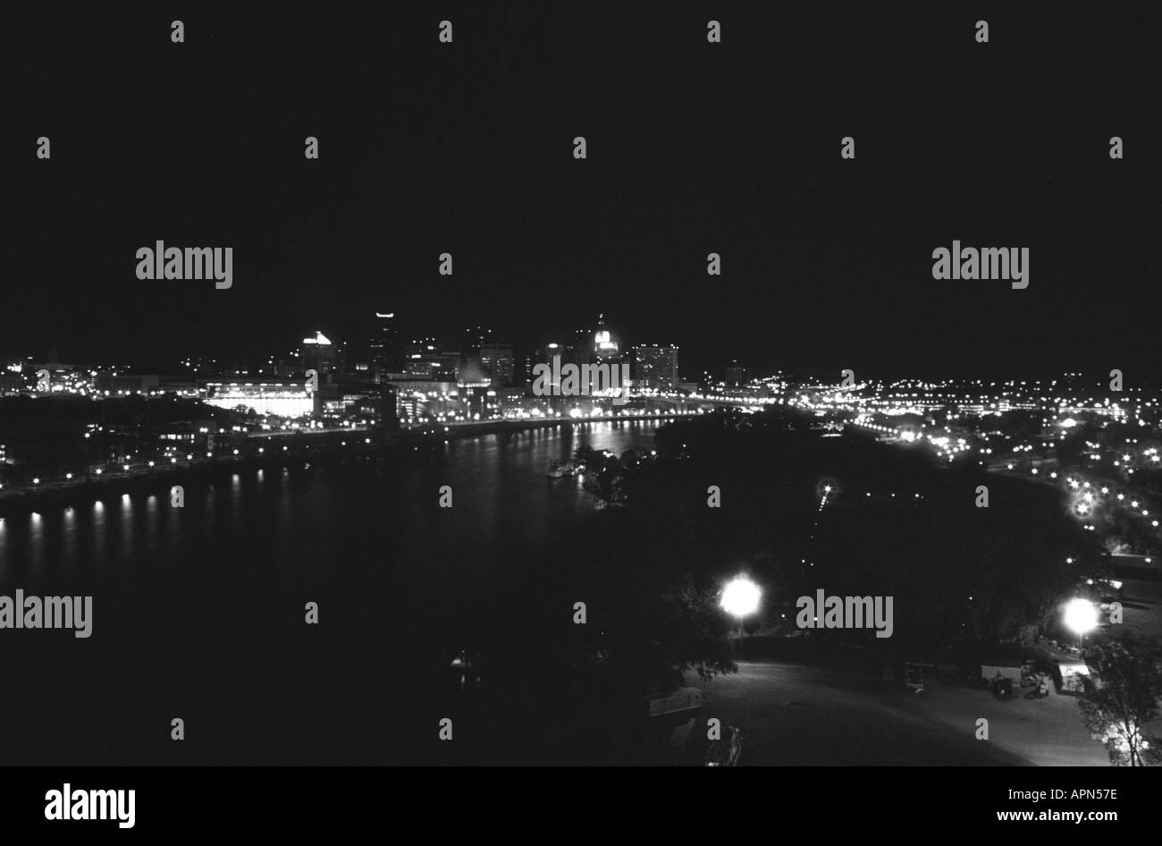 River of minnesota Black and White Stock Photos & Images - Alamy