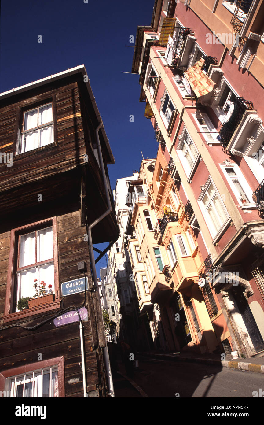 ISTANBUL Steep street in Beyoglu district Stock Photo - Alamy