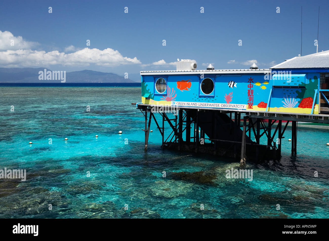 Green Island Underwater Observatory Great Barrier Reef Marine Park ...