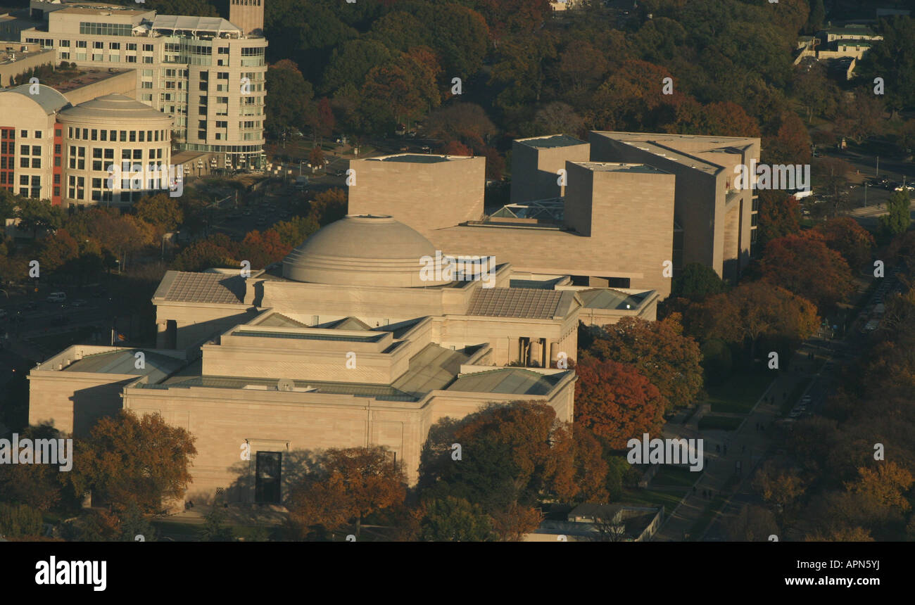 Aerial view national gallery art hi-res stock photography and images ...