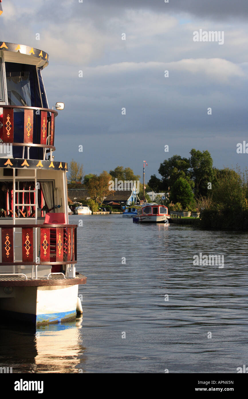 Wroxham village norfolk hi-res stock photography and images - Alamy