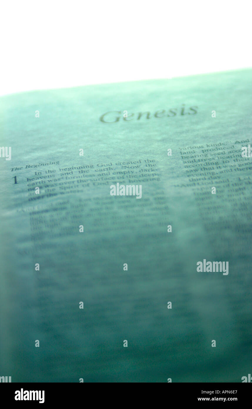 Genesis creation concept Stock Photo - Alamy