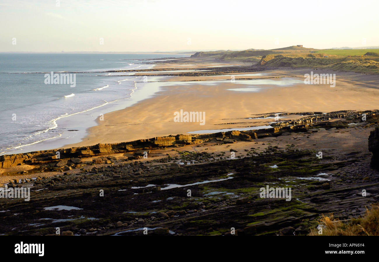 Cocklawburn Beach,Scremerston,Berwick upon tweed,England Stock Photo ...