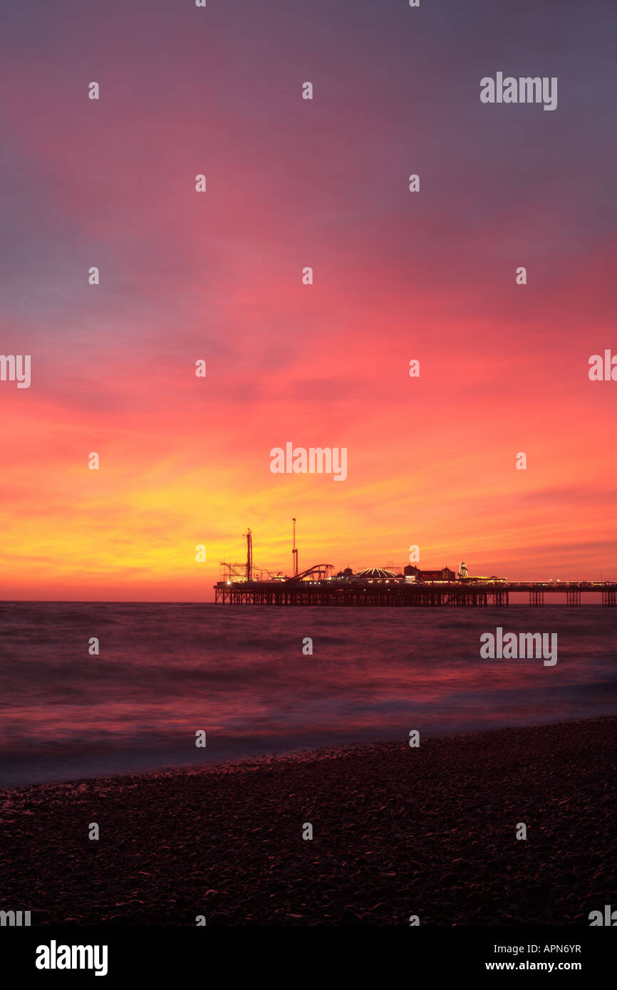 Brighton pier winter hi-res stock photography and images - Alamy