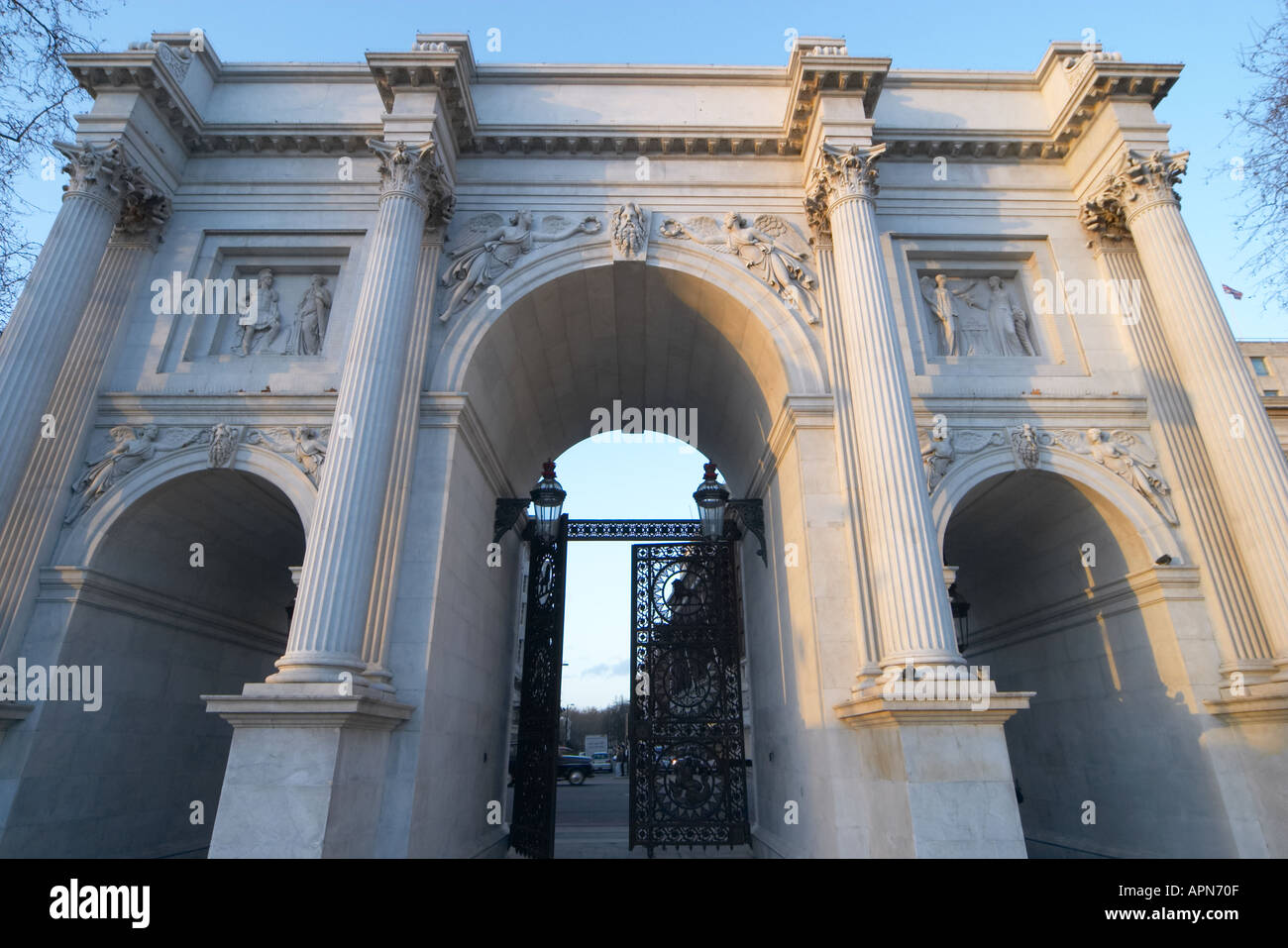 Marble Arch London England Stock Photo - Alamy