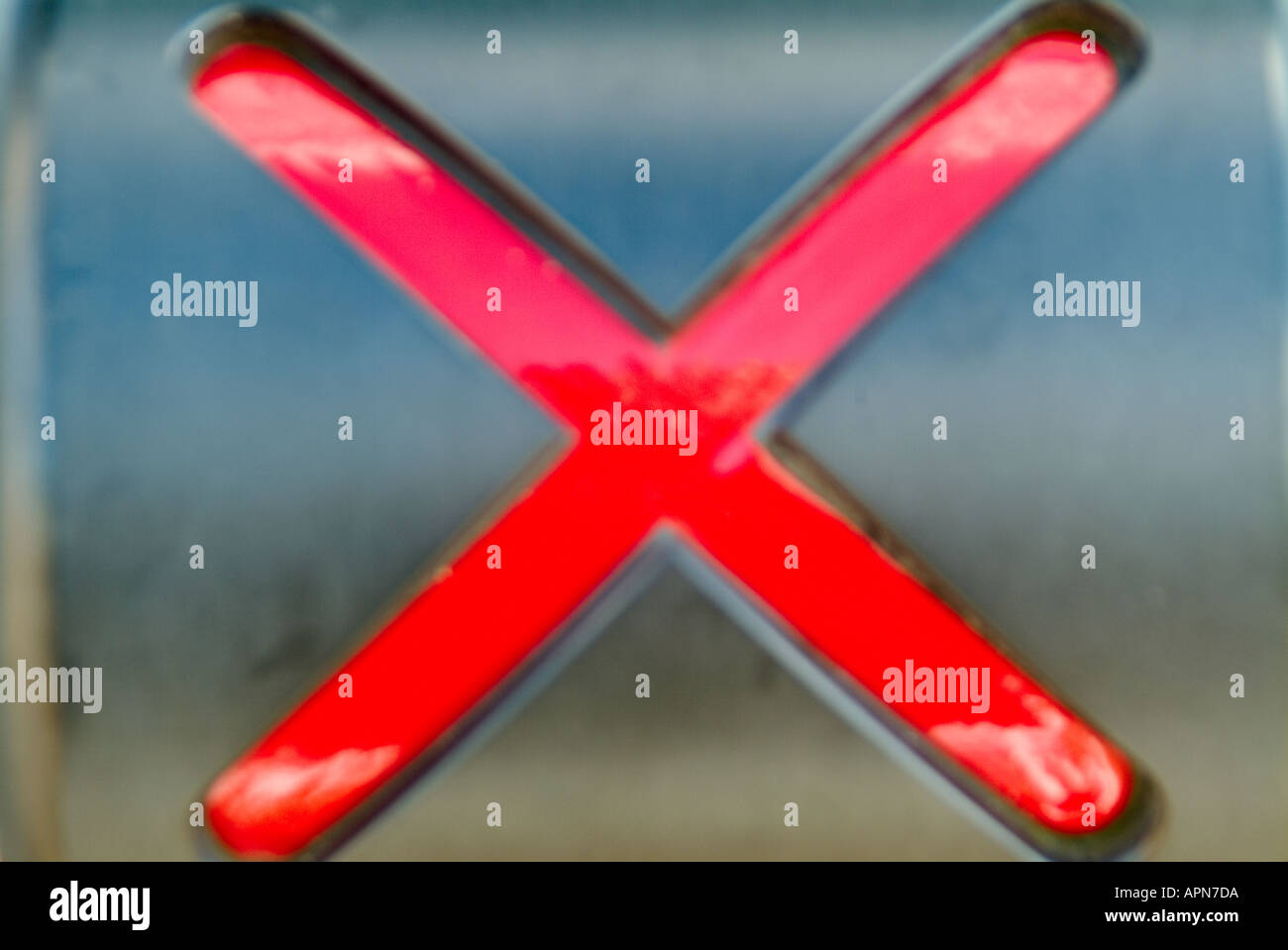 My Red X Stock Photo - Alamy