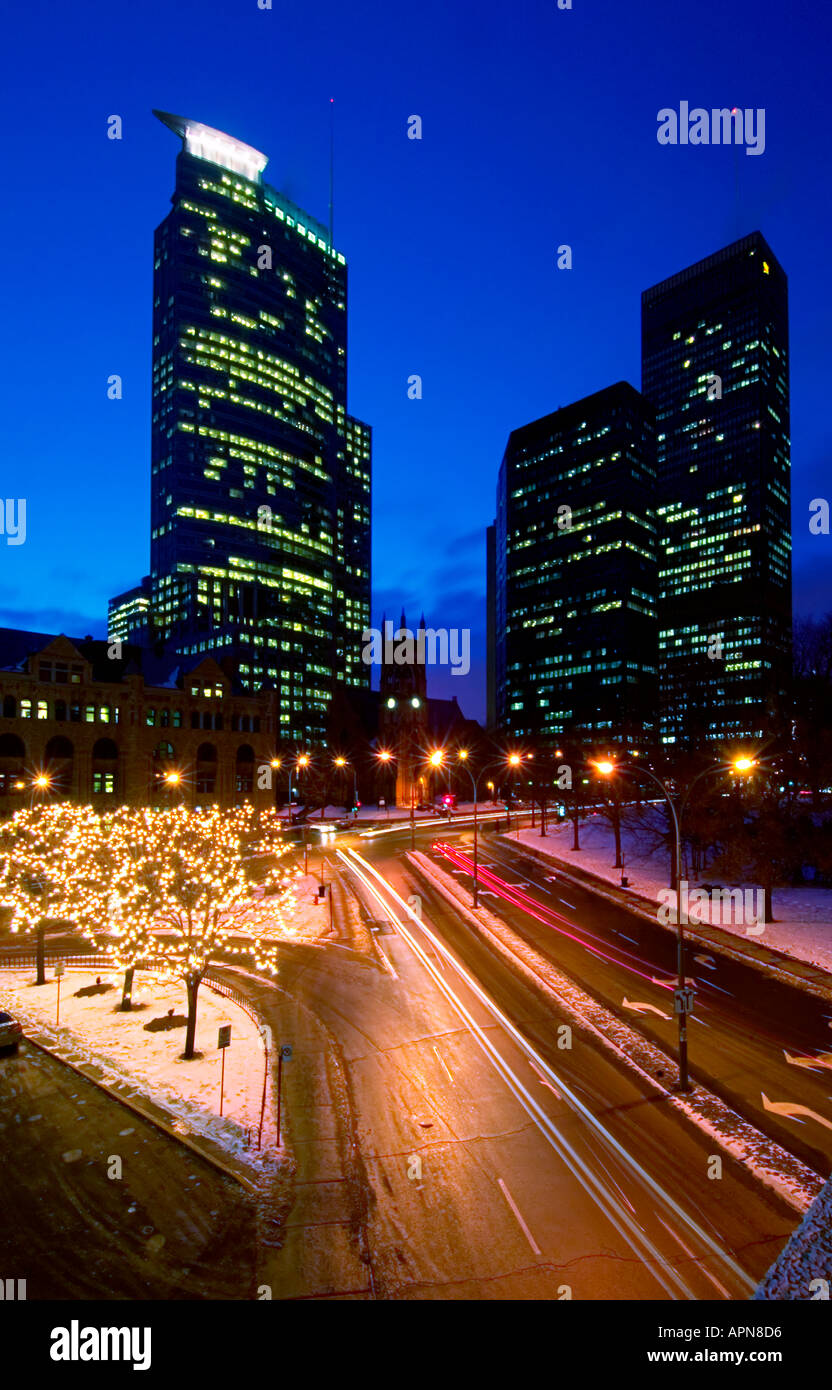 Downtown, Montreal, Quebec, Canada Stock Photo - Alamy