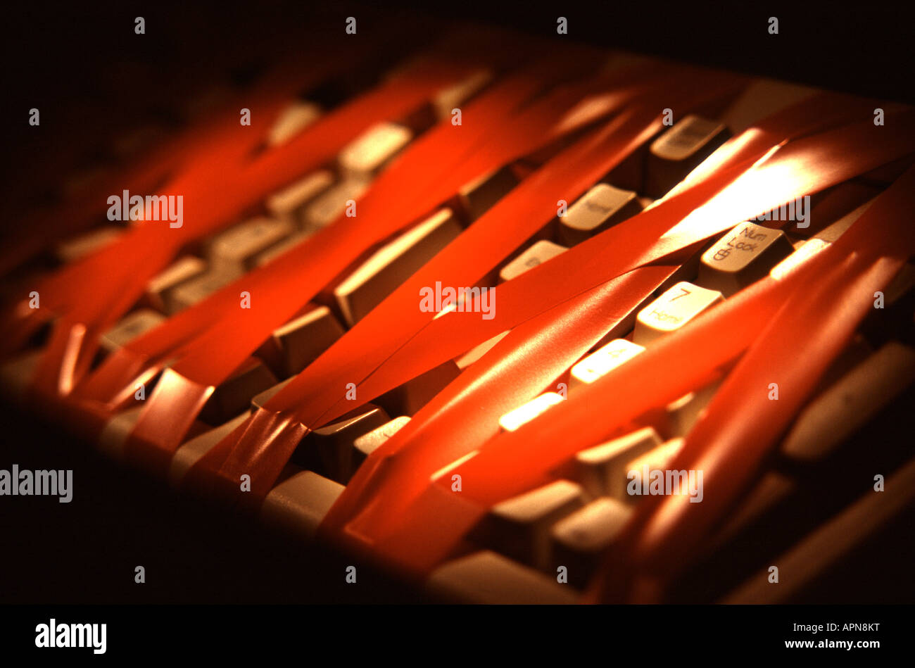 Tangled Tape High Resolution Stock Photography and Images - Alamy