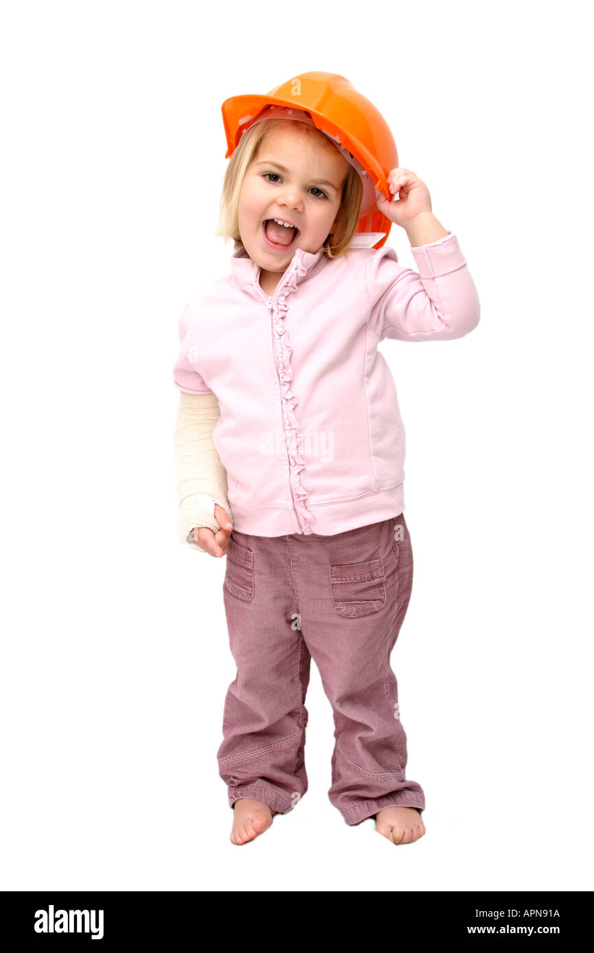 Child with Broken Arm Stock Photo - Alamy