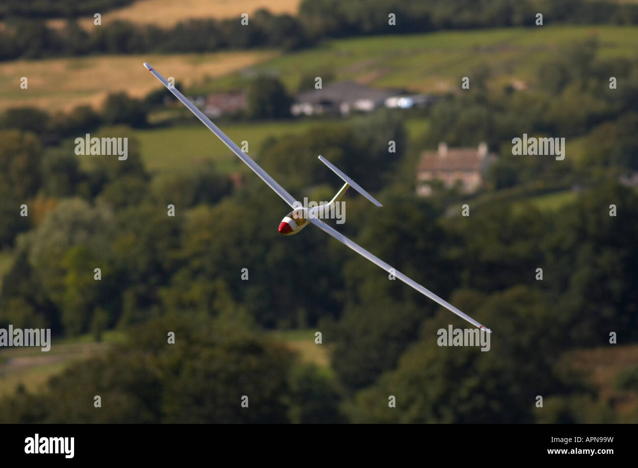 Radio controlled glider Stock Photo - Alamy
