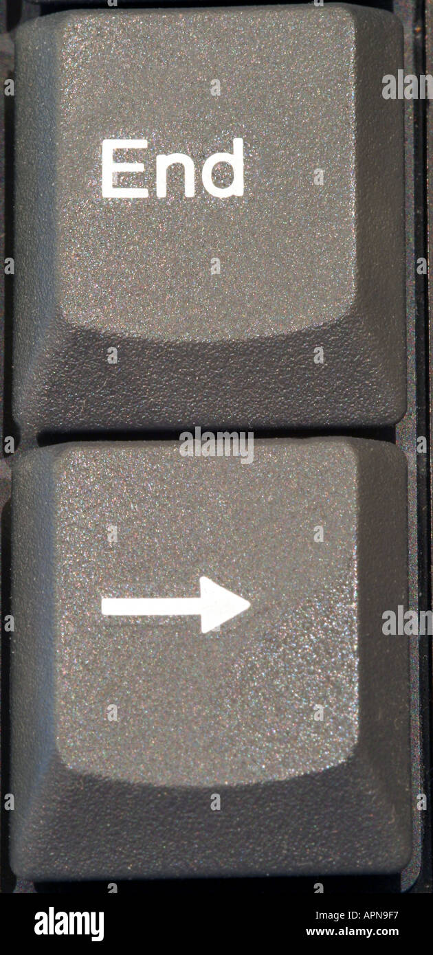 Computer keyboard,two keys Stock Photo - Alamy